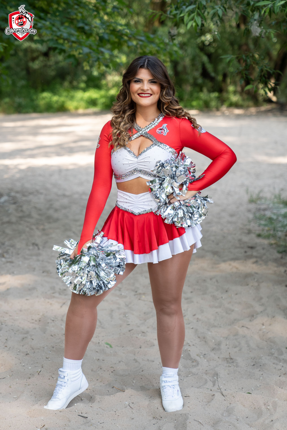 Damen - Cheerleader des 1. FC Köln